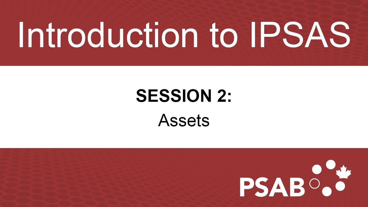 Introduction to IPSAS Workshop – Session 2 – Assets - YouTube
