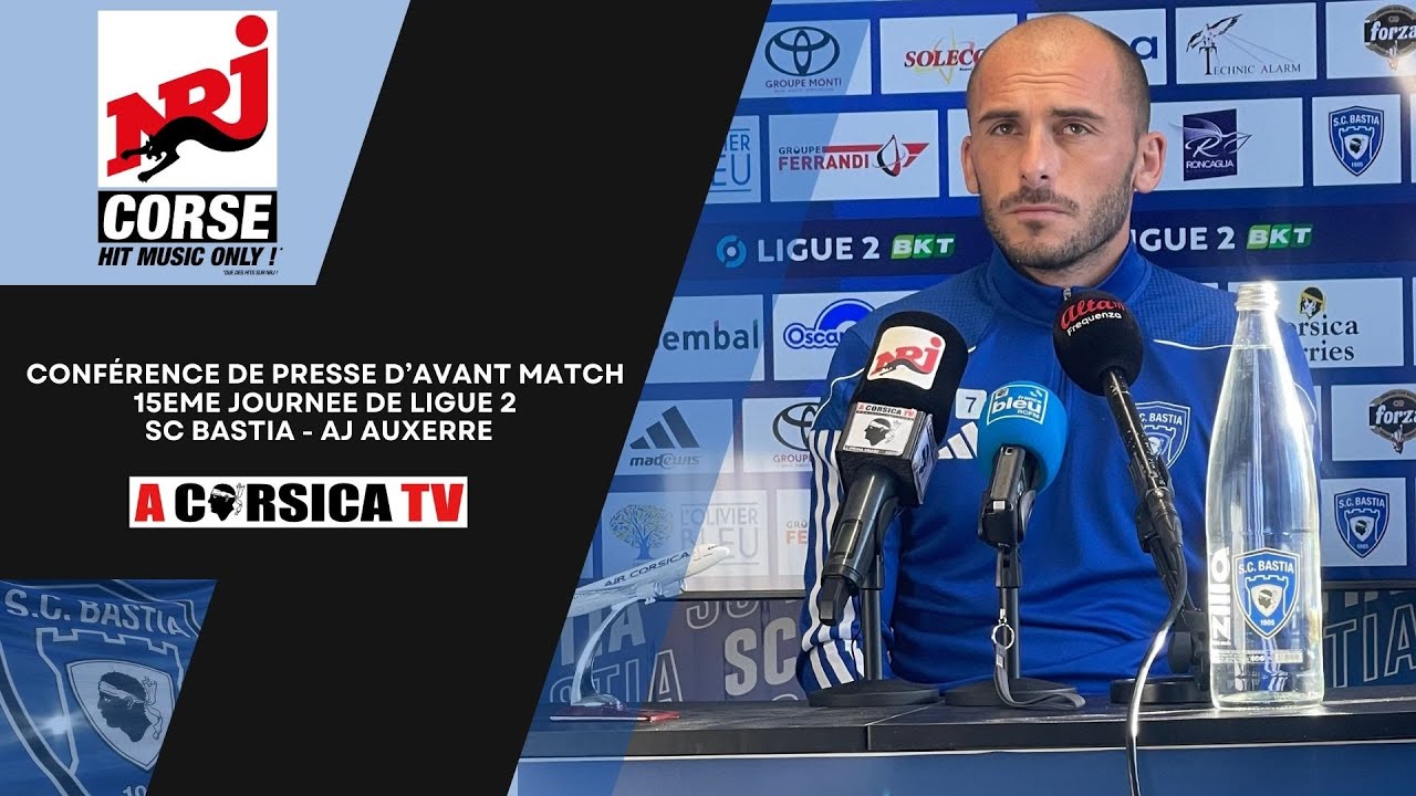 J15 - Conférence de presse de Christophe Vincent d'avant-match SC ...
