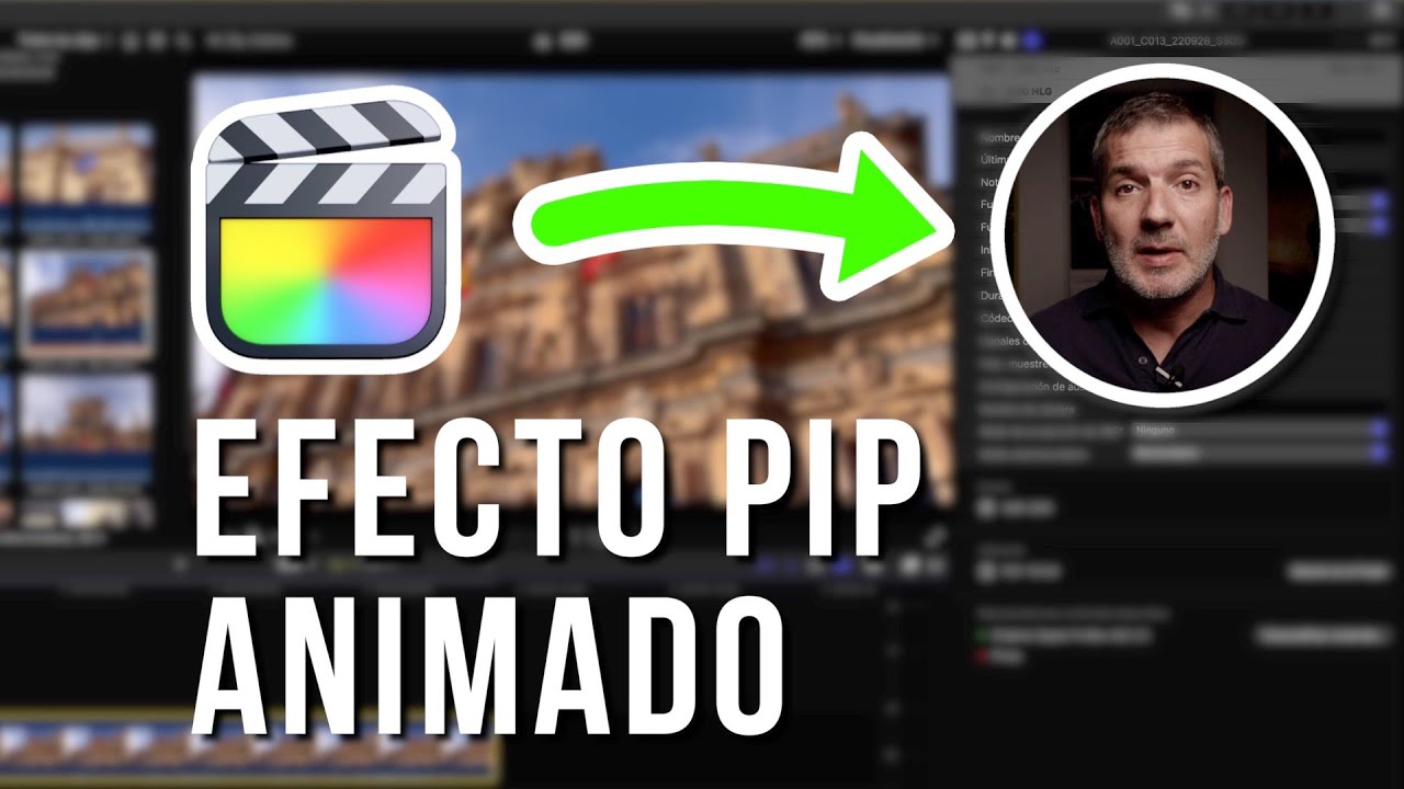 🚀 Efecto PiP Animado en Final Cut Pro para tutoriales, clases, etc ...