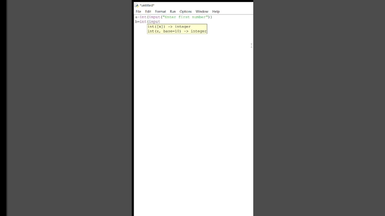 How To Add 2 Numbers In Python integer Value Input Kare python shorts How To Add 2 Numbers In Python integer Value Input Kare python shorts