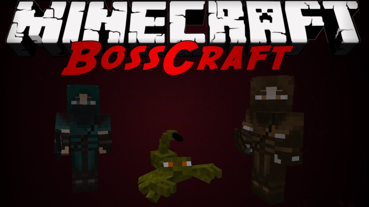 Minecraft Mod Showcase: BossCraft - YouTube