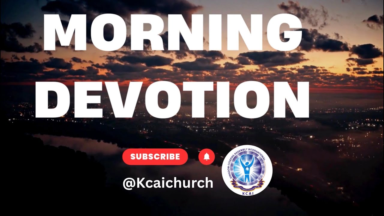 MORNING DEVOTION PROGRAM THURSDAY MARCH 27, 2025 - YouTube