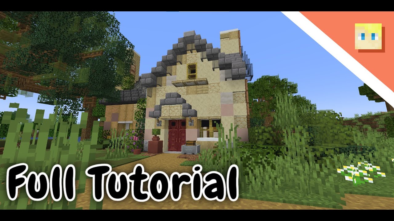 Minecraft Irish Cottage Tutorial Layer by Layer - YouTube