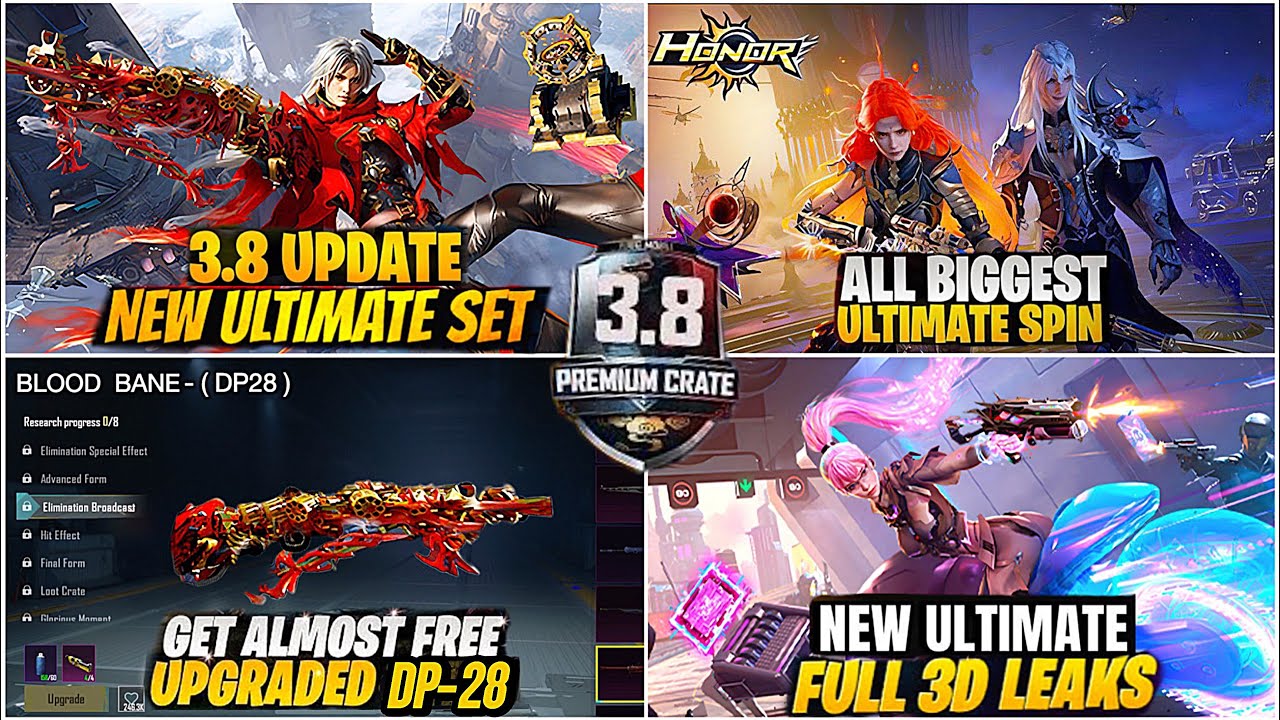 New Bloodbane🩸DP-28 Full Look😱| New Spectral byte🛸Ultimate😍| Next🔮 ...