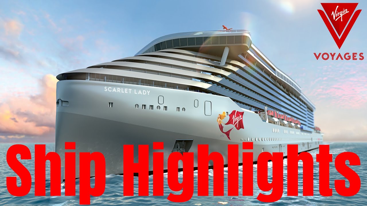 Virgin Voyages Scarlet Lady Ship Tour (2023) - YouTube
