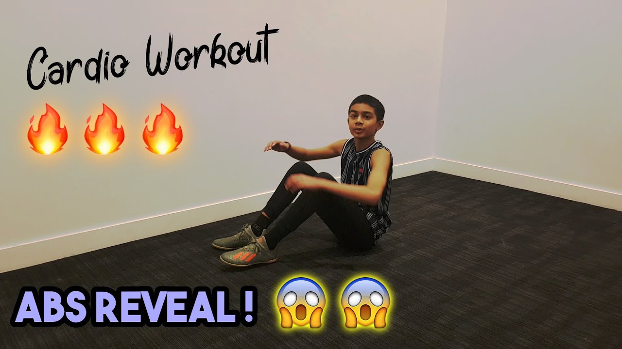 Fat Burning Cardio Workout + ABS REVEAL! - YouTube