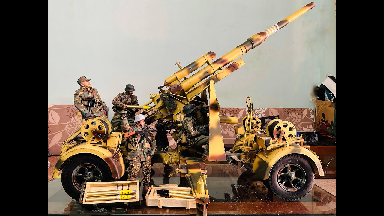 Unboxing 1 6 Scale WWII Action Figure FLAK 88 Ph o Ph ng Kh ng unboxing-1-6-scale-wwii-action-figure-flak-88-ph-o-ph-ng-kh-ng