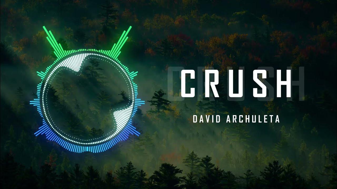 CRUSH - David Archuleta (with Audio Visualizer) - YouTube