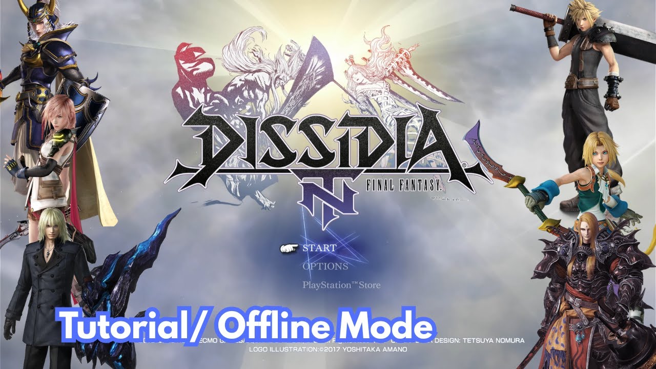 Dissidia: FINAL FANTASY NT - Tutorial/ Offline Mode - 4K 60FPS | No ...