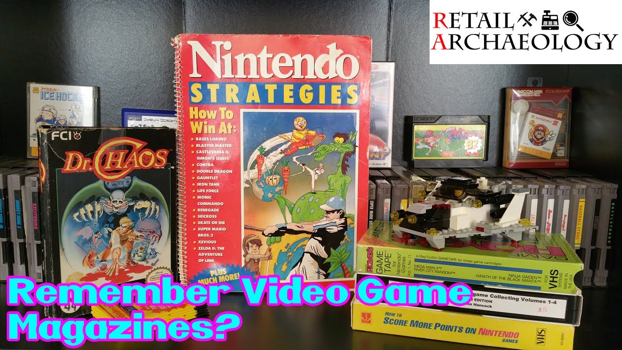 Remember Video Game Magazines? | Nintendo Strategies | Retail Relics ...
