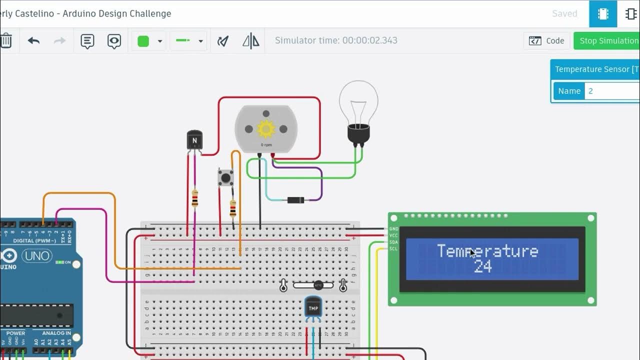 Arduino Design Challenge - Solar Panel Air Conditioner / Fan - YouTube