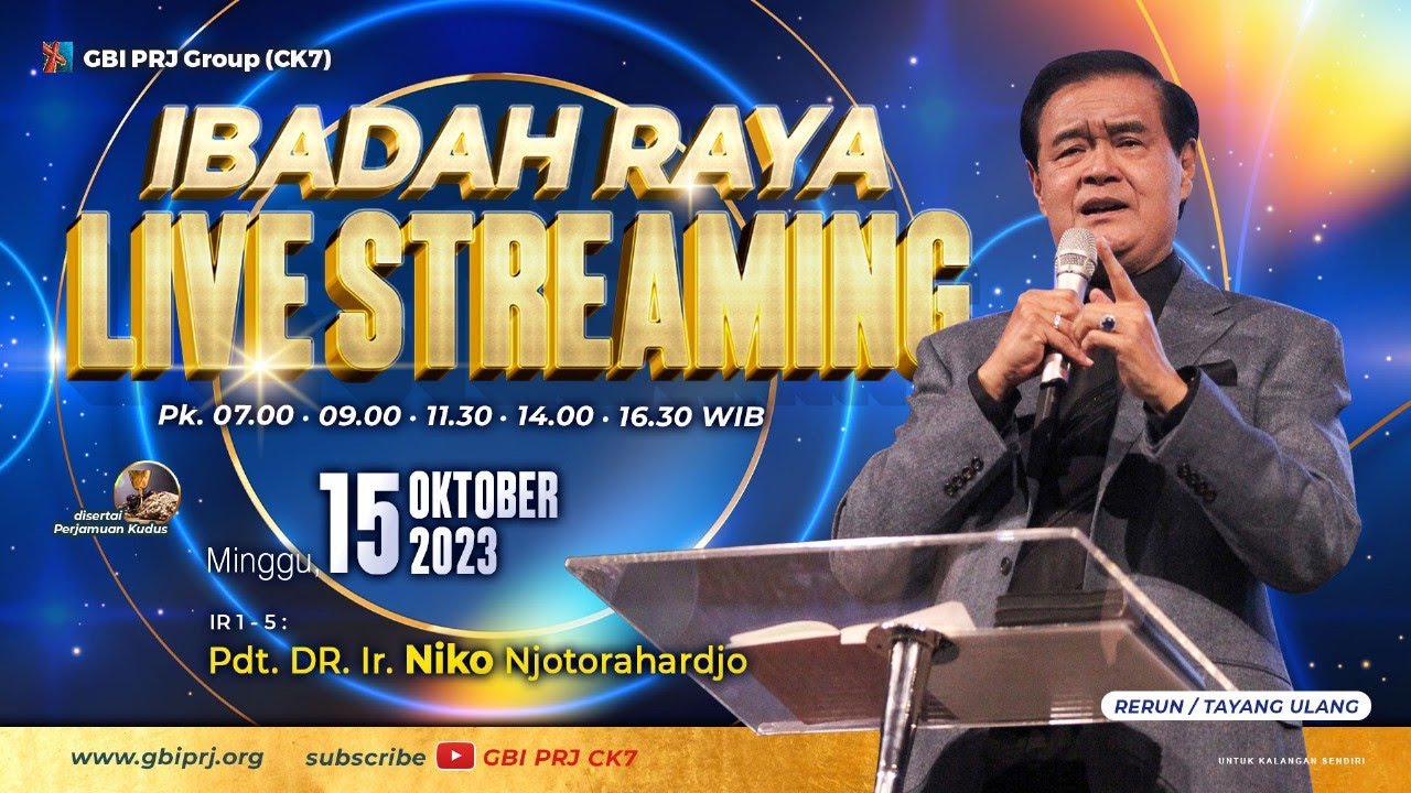 TAHUN 5784 = PEY DALET - Pdt. DR. Ir. Niko Njotorahardjo - Online 15 ...