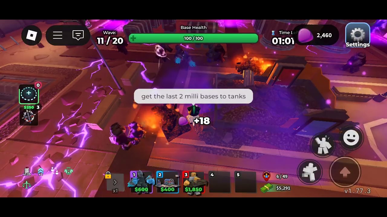 Tds night 1 easy solo 3 tower slots - YouTube