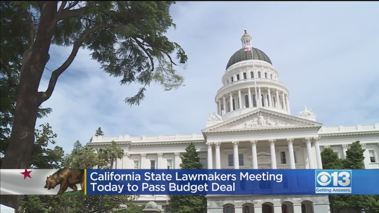 California Lawmakers Meeting On Monday To Pass Budget Deal - YouTube