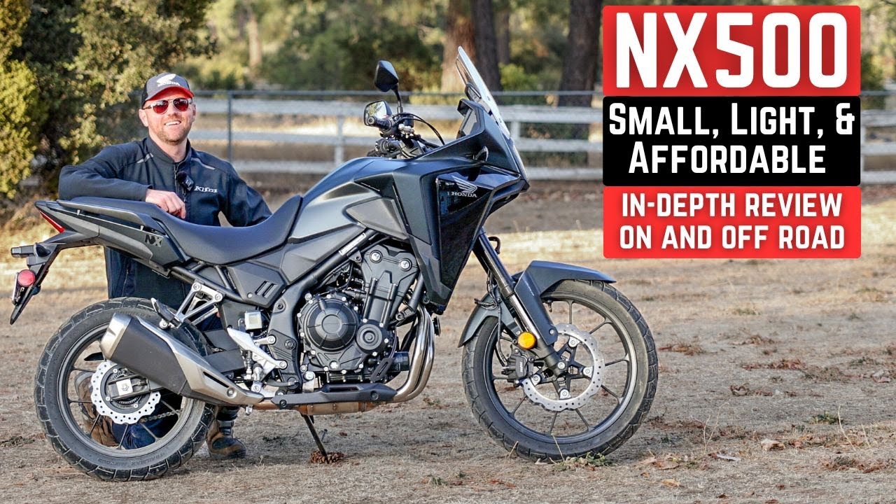 Honda NX500 Review | A Right-Sized, Do-Everything Adventure Bike - YouTube