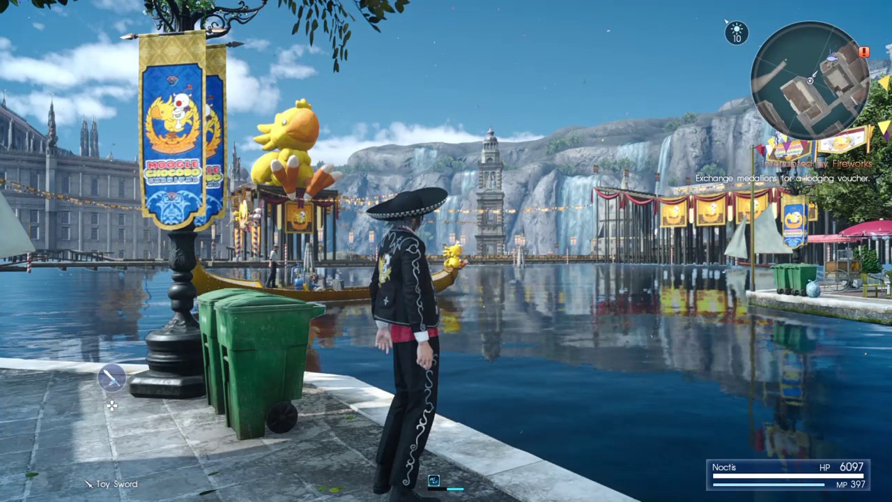 FINAL FANTASY XV - Moogle Chocobo Carnival Fun - YouTube