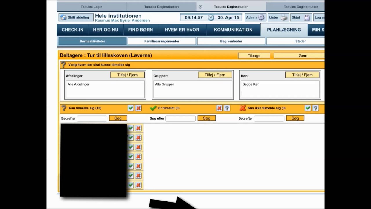 Videoguide på oprettelse af aktivitet i Tabulex - YouTube