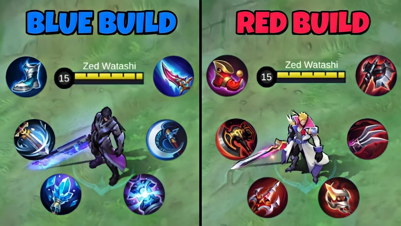 Alucard Blue Build vs Red Build - YouTube