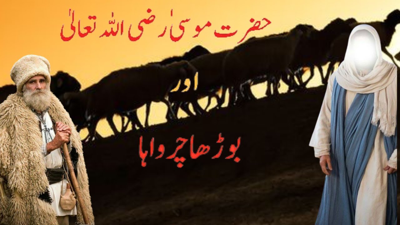 Hazrat Musa r.a aur borha charwaha ٰٰ II حضرت موسی ٰ رضی اللہ تعالیٰ ...