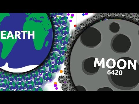 AGAR.IO | EARTH & MOON...NBK GETS TOTALLY WRECKED!!!
