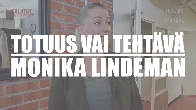 Jakso 4: Monika Lindeman | Totuus vai tehtävä | Salatut elämät - YouTube