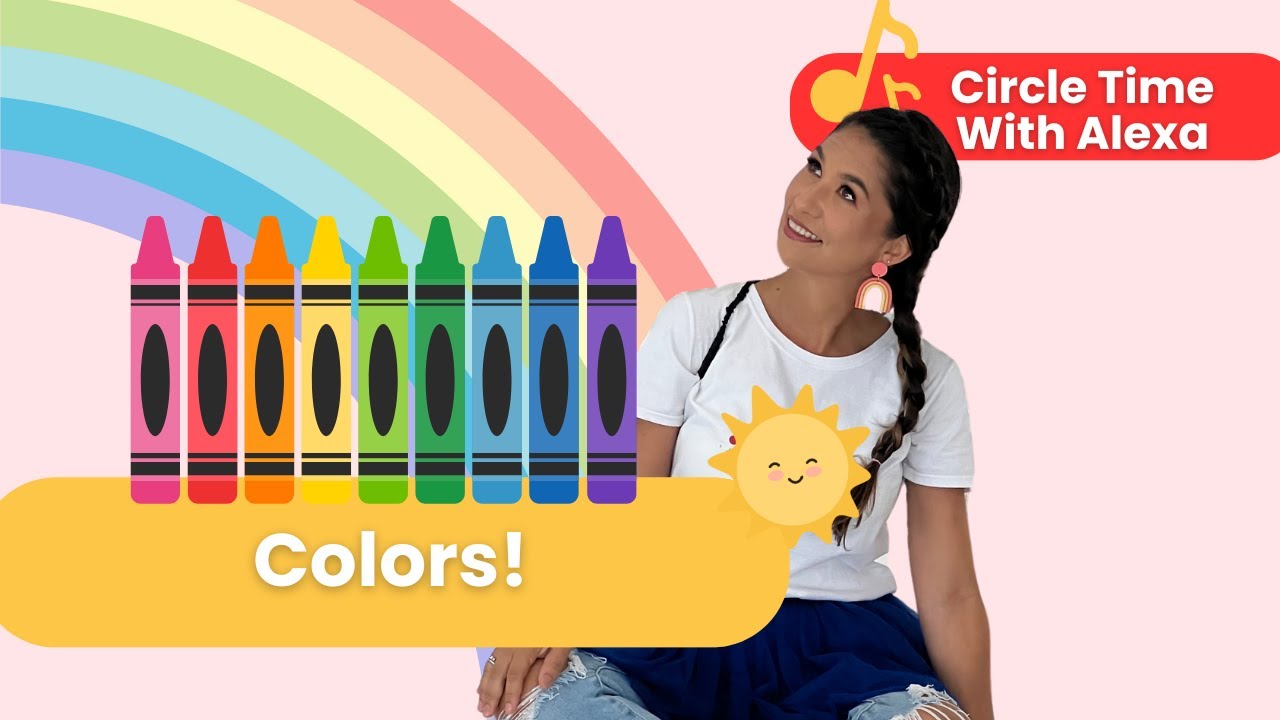 Toddler Circle Time | Fun Activities to Practice Colors at Home - YouTube