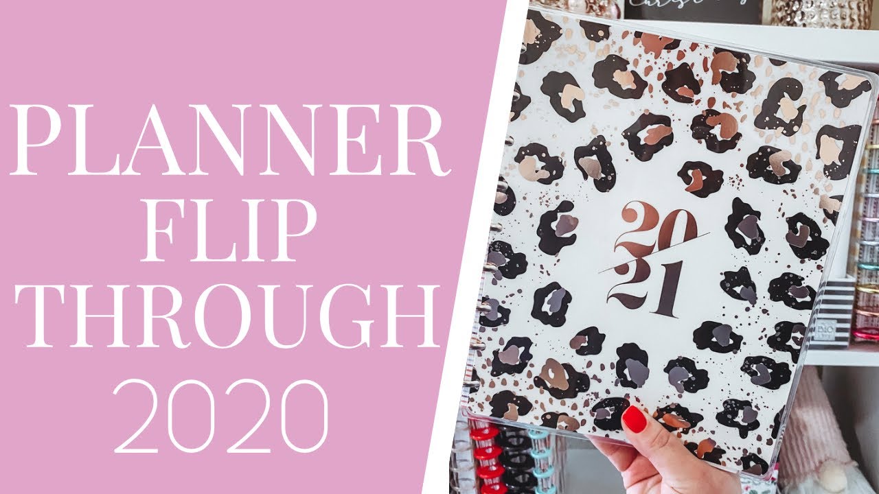 2020 PLANNER FLIP THROUGH // Classic Happy Planner // July - December ...