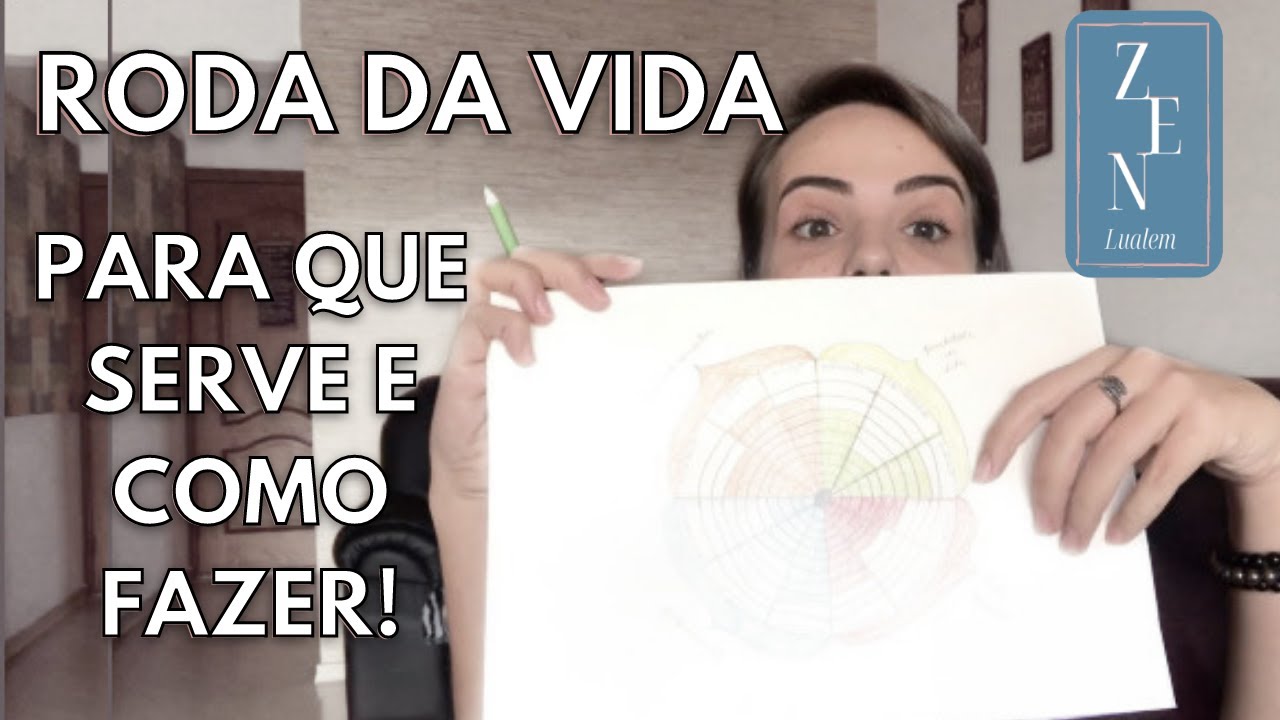 RODA DA VIDA passo a passo de COMO FAZER| Roda da vida aprenda o que é ...