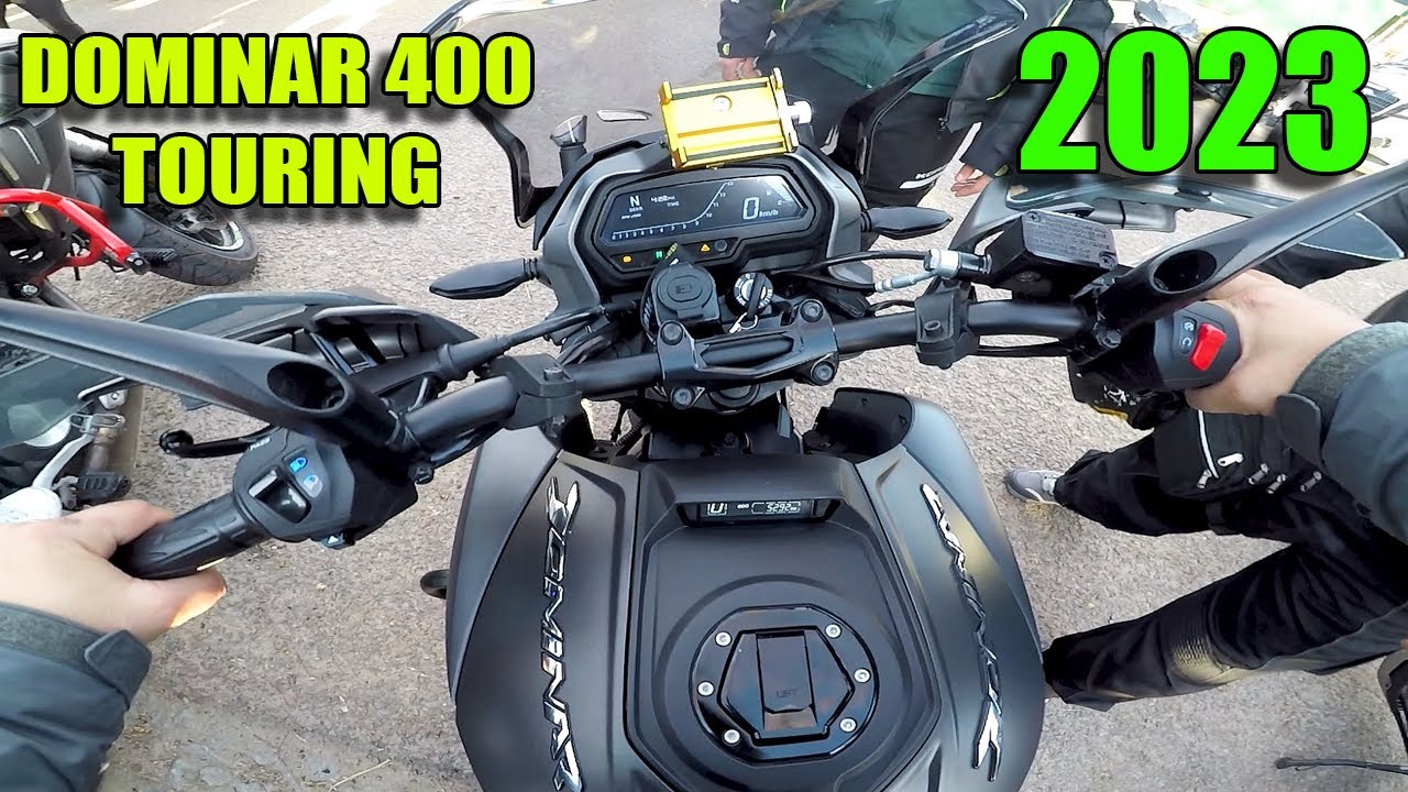 Así es la Última y RENOVADA DOMINAR 400 Touring. - YouTube
