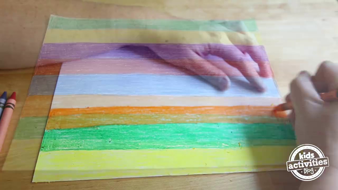 Rainbow Scratch Art - YouTube