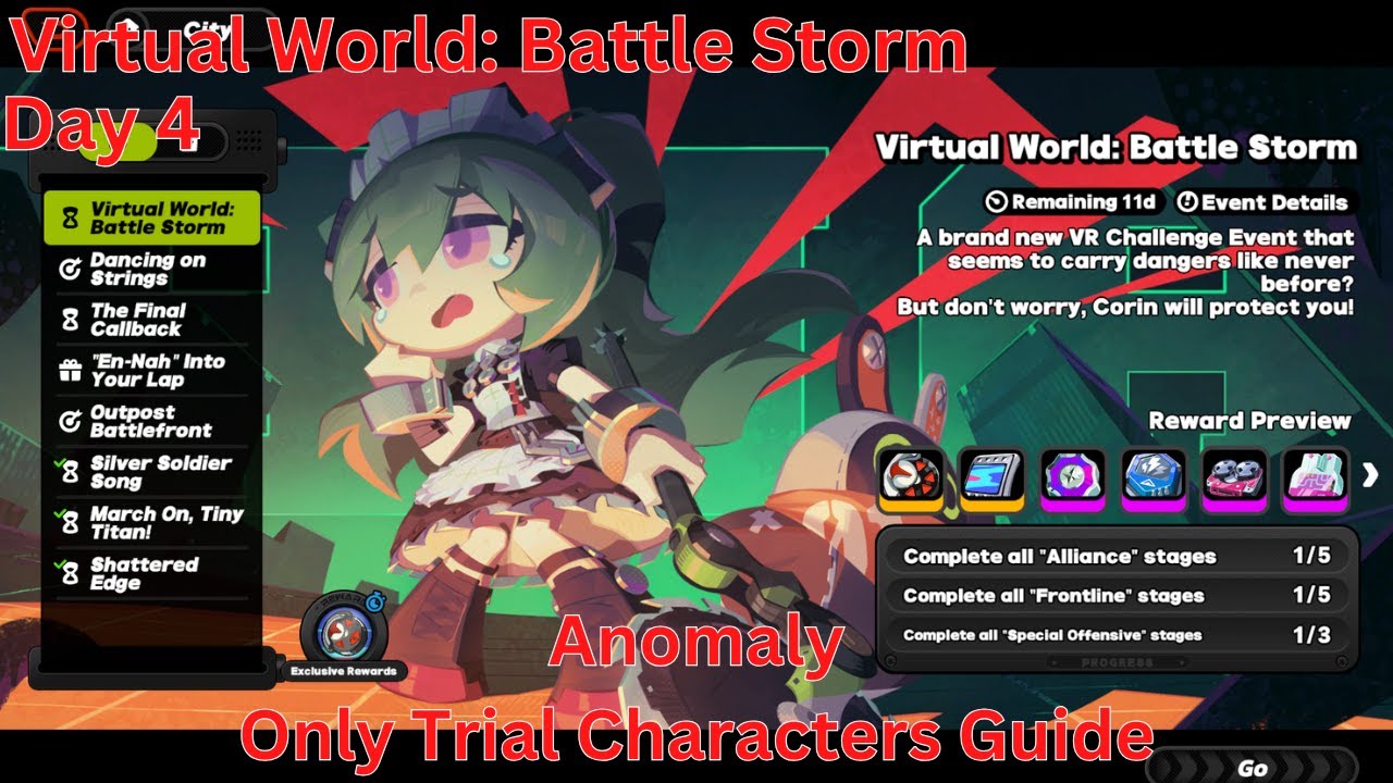 Virtual World Battle Storm Day 4 Anomaly Guide【ZenlessZoneZero1.6 ...