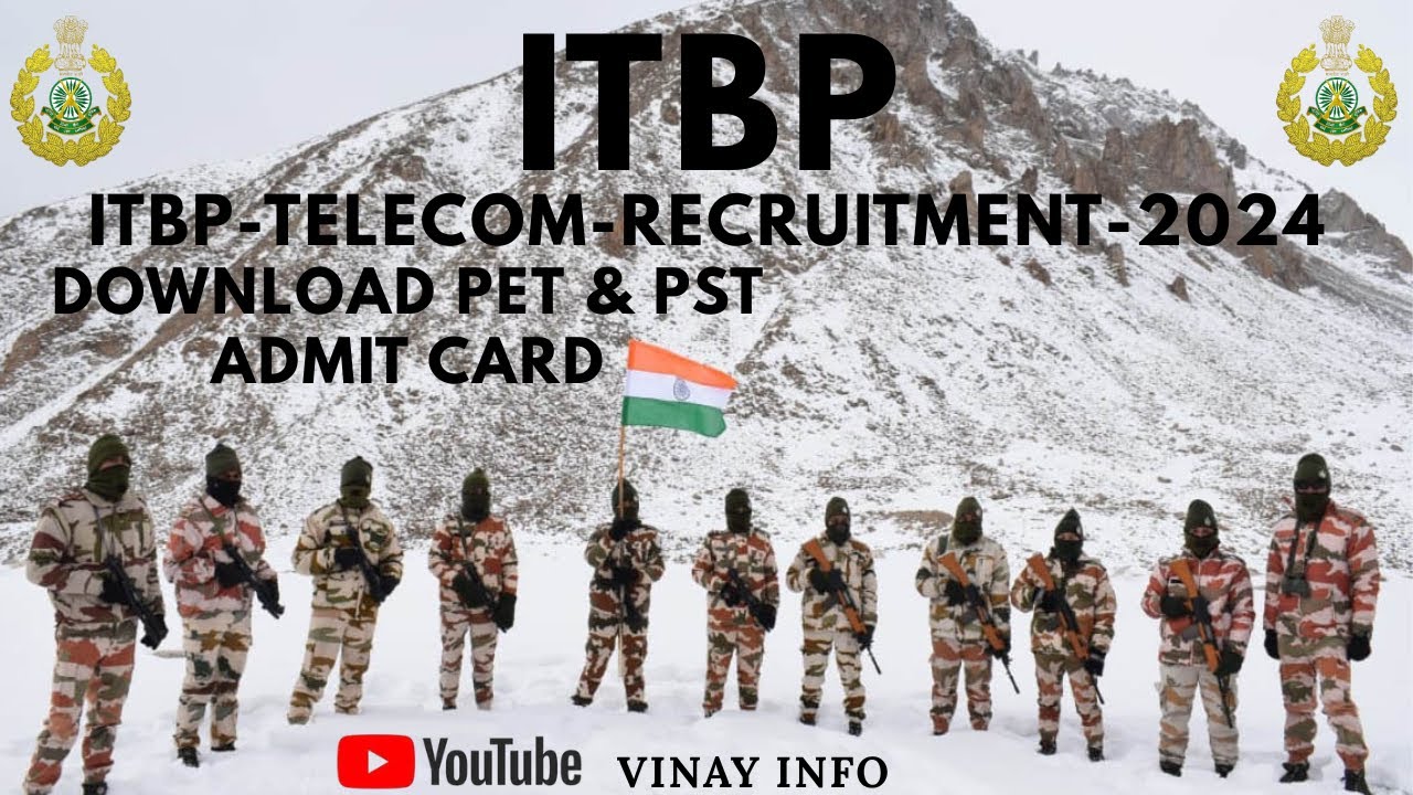 ITBP Head Constable Telecommunication Admit Card 2025 Released | ITBP ...