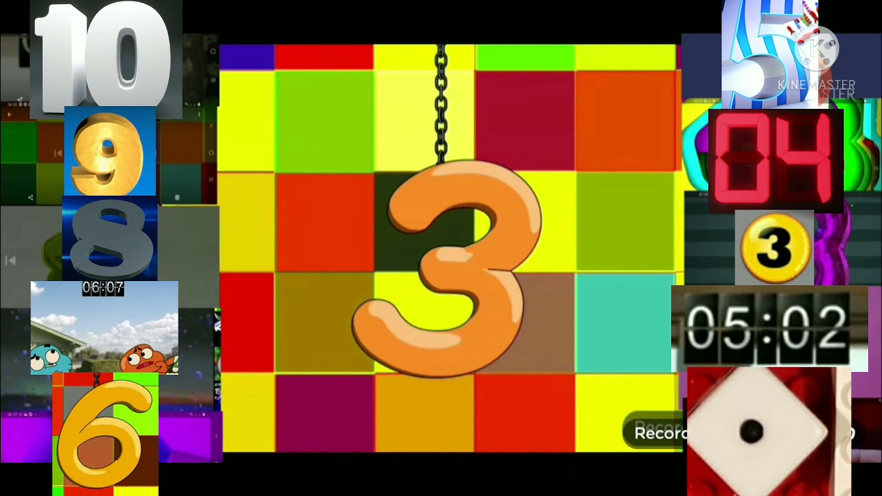 Countdown to 10 (School, Christmas, Dice & More) Pt.9 - YouTube