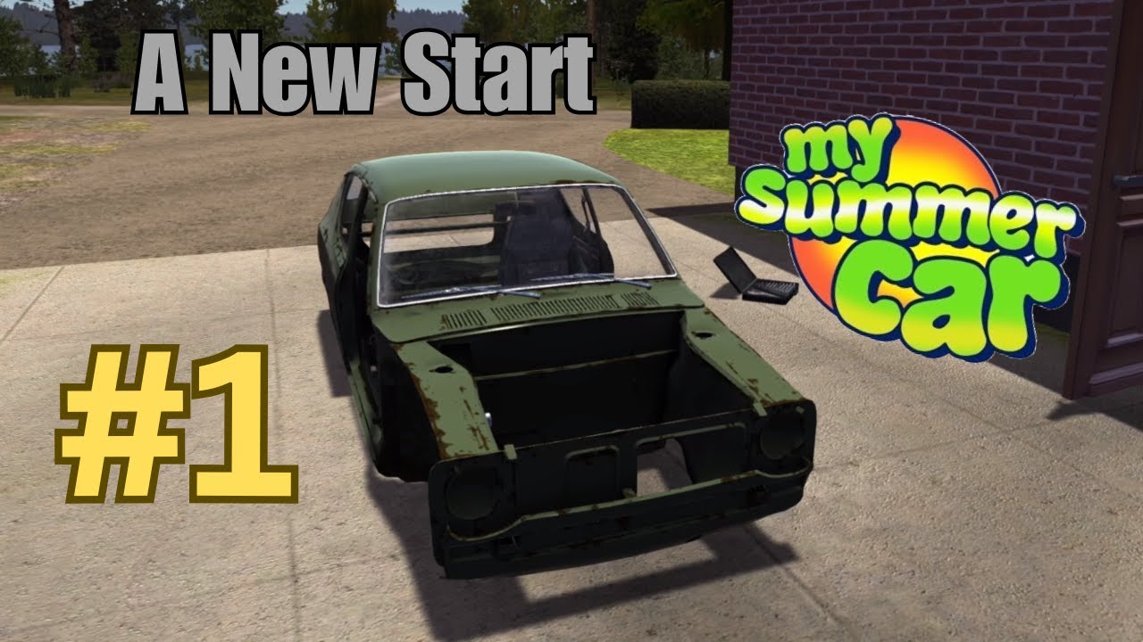 My Summer Car #1 | A NEW START OF A SERIES - YouTube