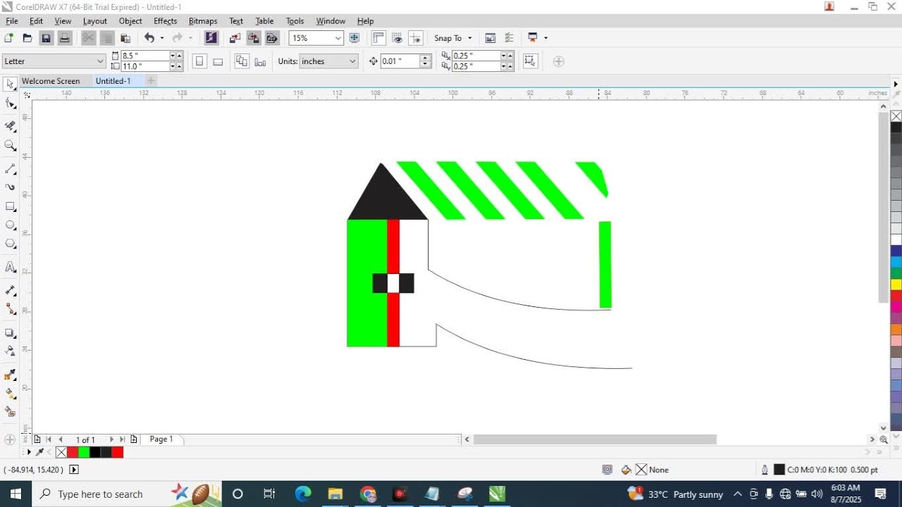 House logo in corel draw. Corel Draw Tutorial - YouTube