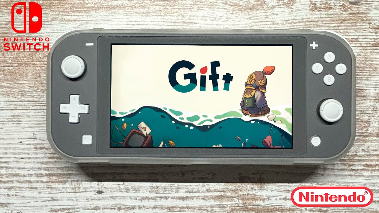 Gift Nintendo Switch Lite Gameplay - YouTube