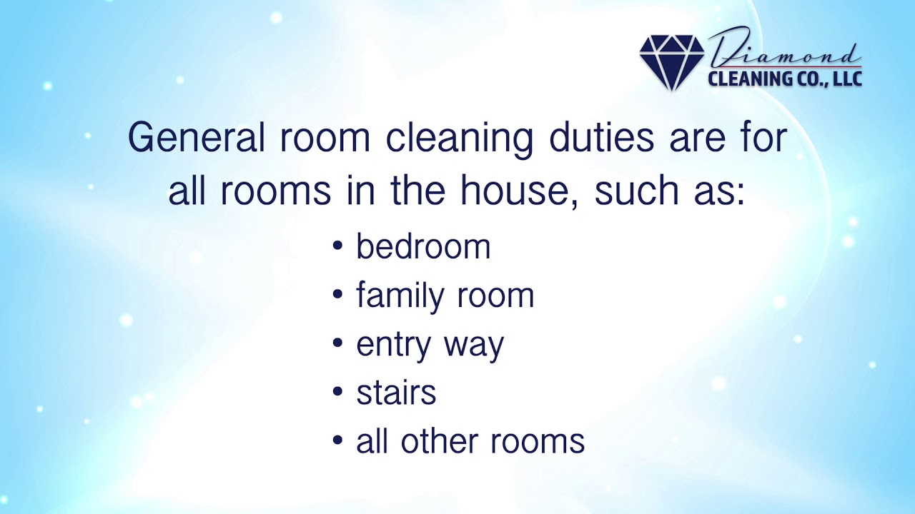 15 General Room Cleaning Introduction - YouTube