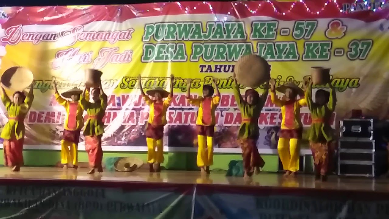 Tarian panen padi (jepen) - YouTube