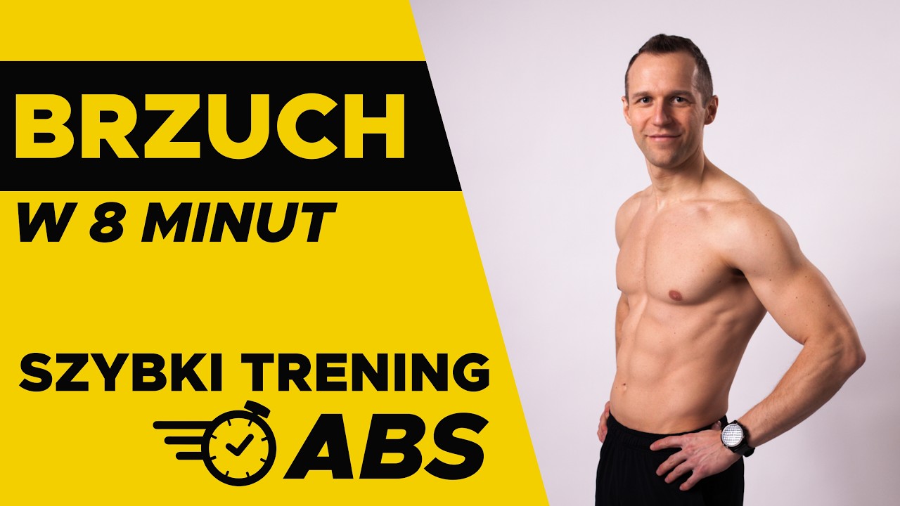 8 Minutowy Abs - Szybki Trening Mięśni Brzucha - YouTube