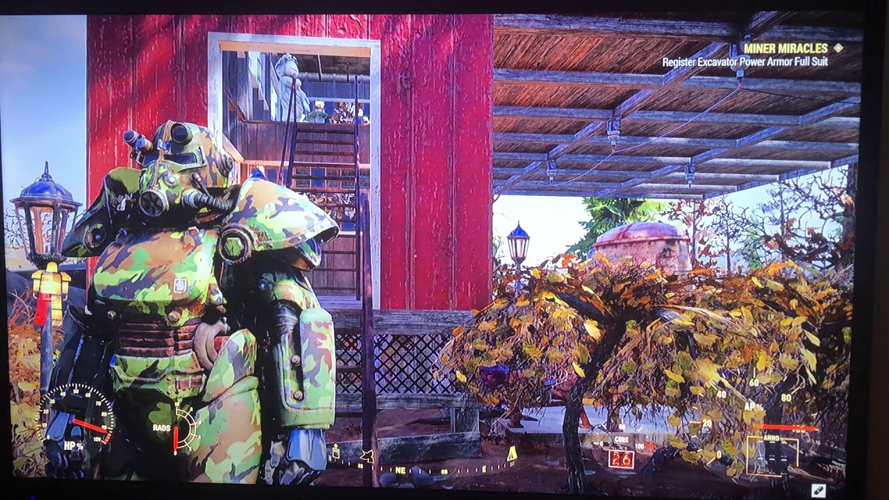 fallout 76: welcome to my house; junk deposit location - YouTube