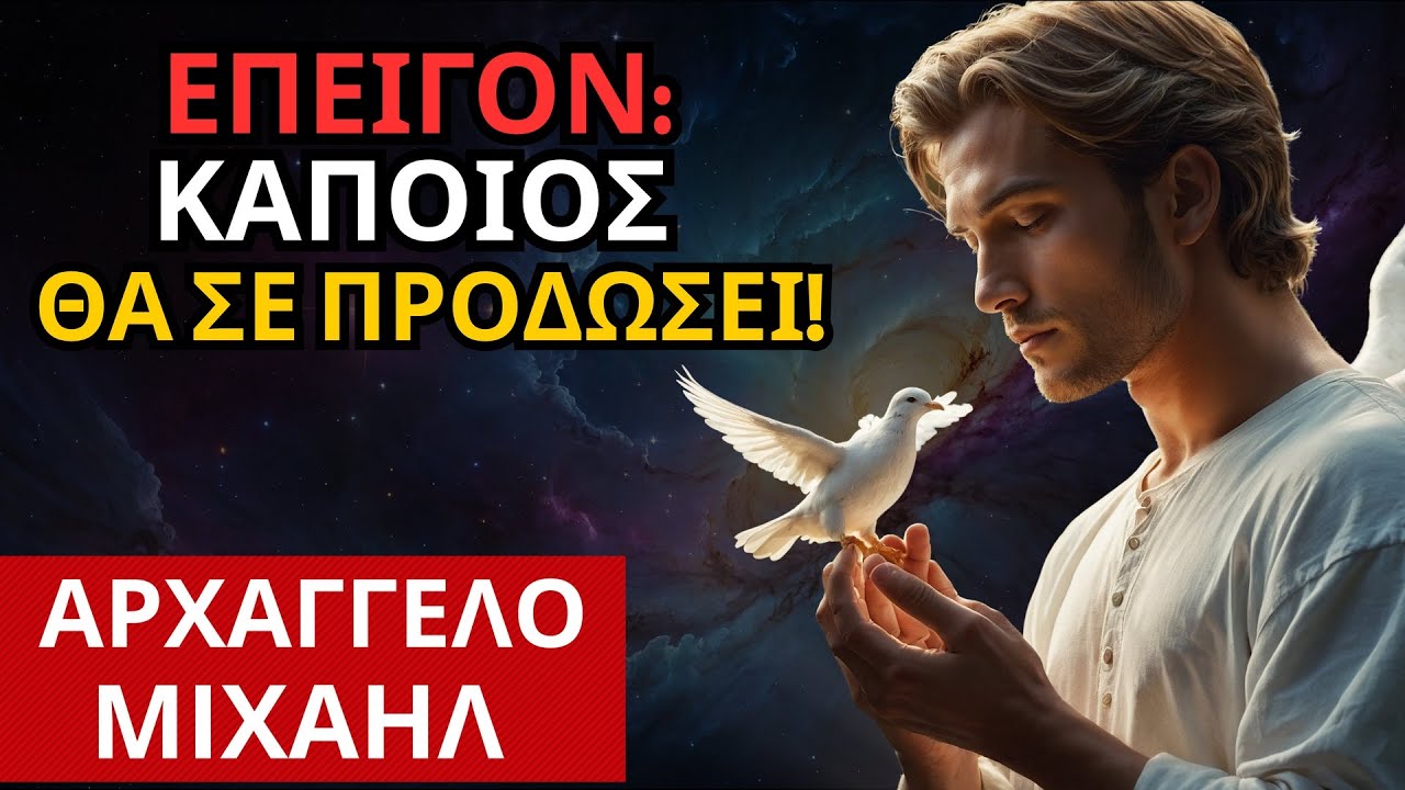 ΠΡΟΣΕΥΧΗ ΣΤΟΝ ΑΡΧΑΓΓΕΛΟ ΜΙΧΑΗΛ – 🔥 ΕΠΕΙΓΟΝ: Κάποιος θα σε προδώσει ...