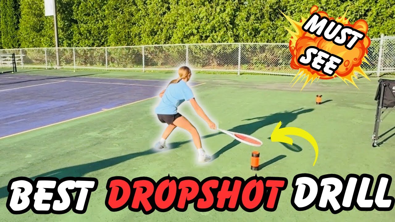 The BEST Drop Shot Drill EVER!!! - YouTube