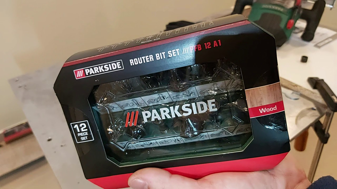 Parkside ROUTER POF 1200 D3 Unboxing and Test - YouTube