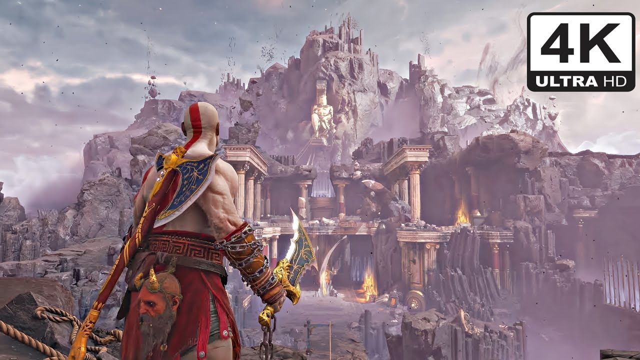 Unleashing Young Kratos' Power in Ancient Greece (God of War Ragnarok ...
