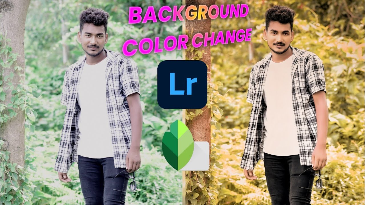 Lightroom Background Change Tutorial || Snapseed Photo Editing Tutorial || Rupesh Edits - YouTube