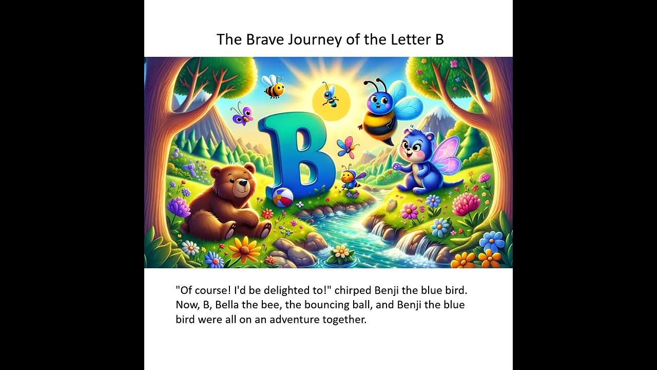 Alphabet Adventures with Friends: The Brave Journey of the Letter B ...