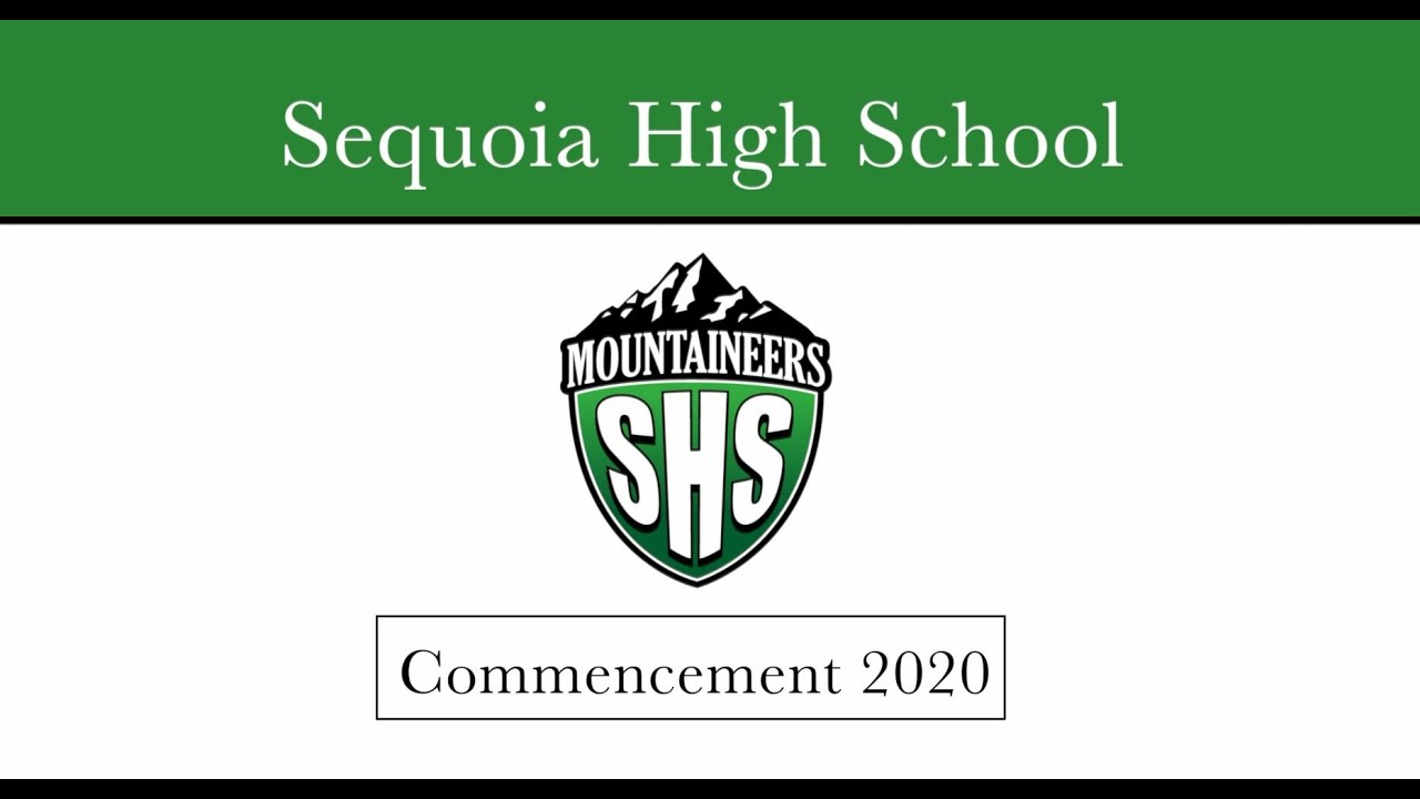 Sequoia High School Commencement 2020 - YouTube
