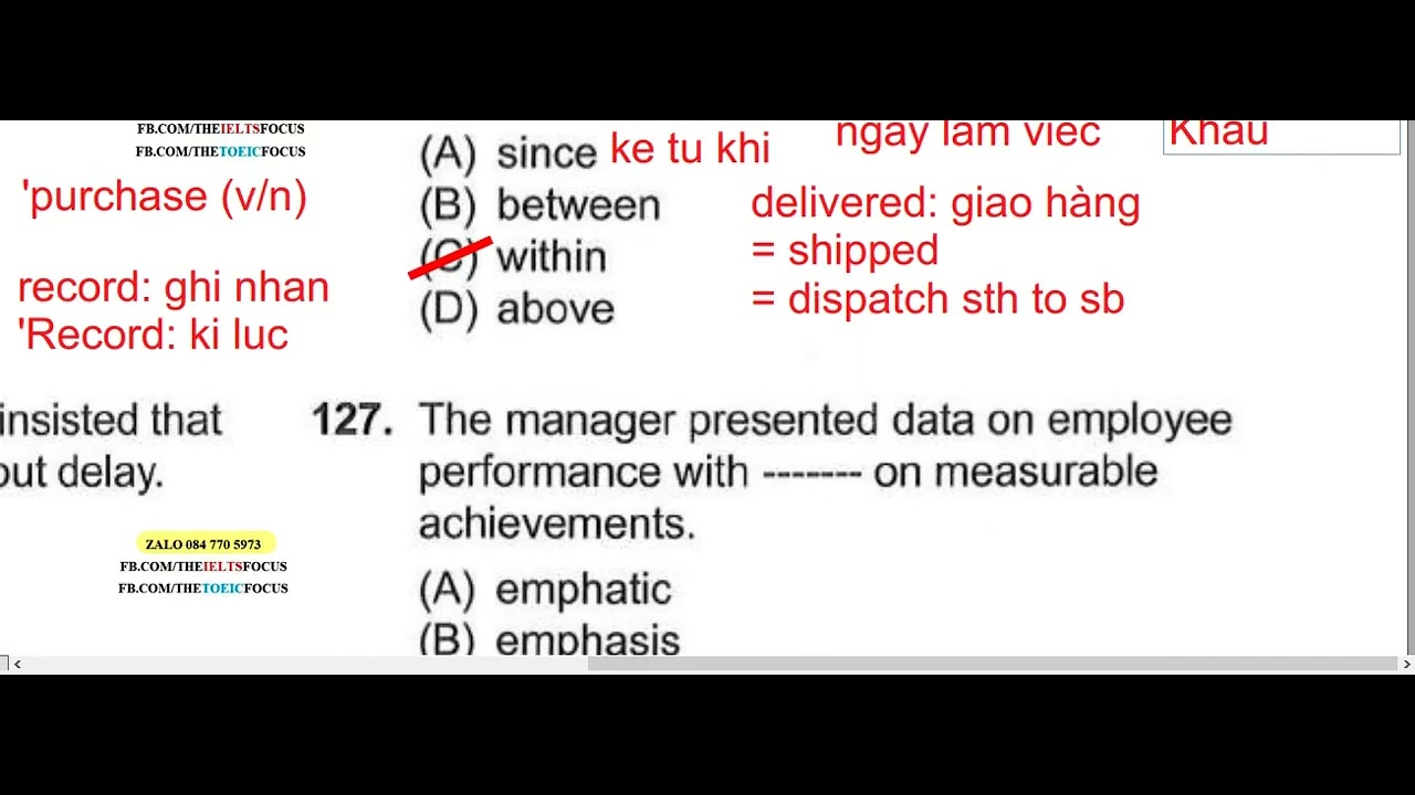 Chinh Phục Toeic 990 ep64 - Hướng dẫn reading TOEIC - YouTube