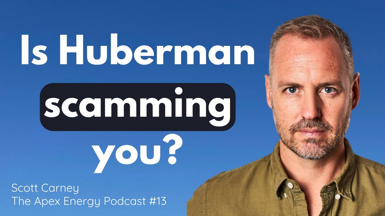 Science Journalist: Huberman is Lying to You! Scott Carney. The Apex ...