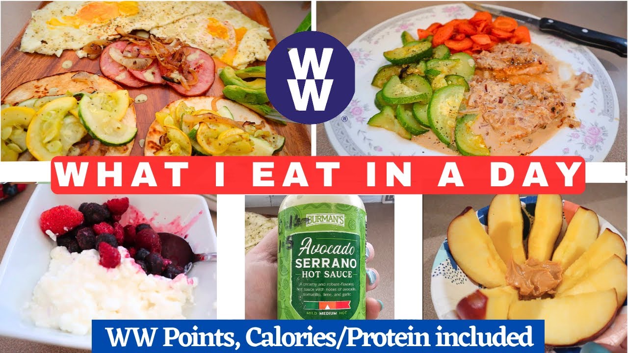 WHAT I EAT IN A DAY | FULL DAY OF EATING | WW POINTS AND CALORIES ...